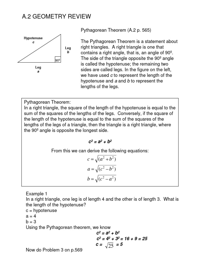 Math 140 Lecture 1 Pdf Cartesian Coordinate System Triangle