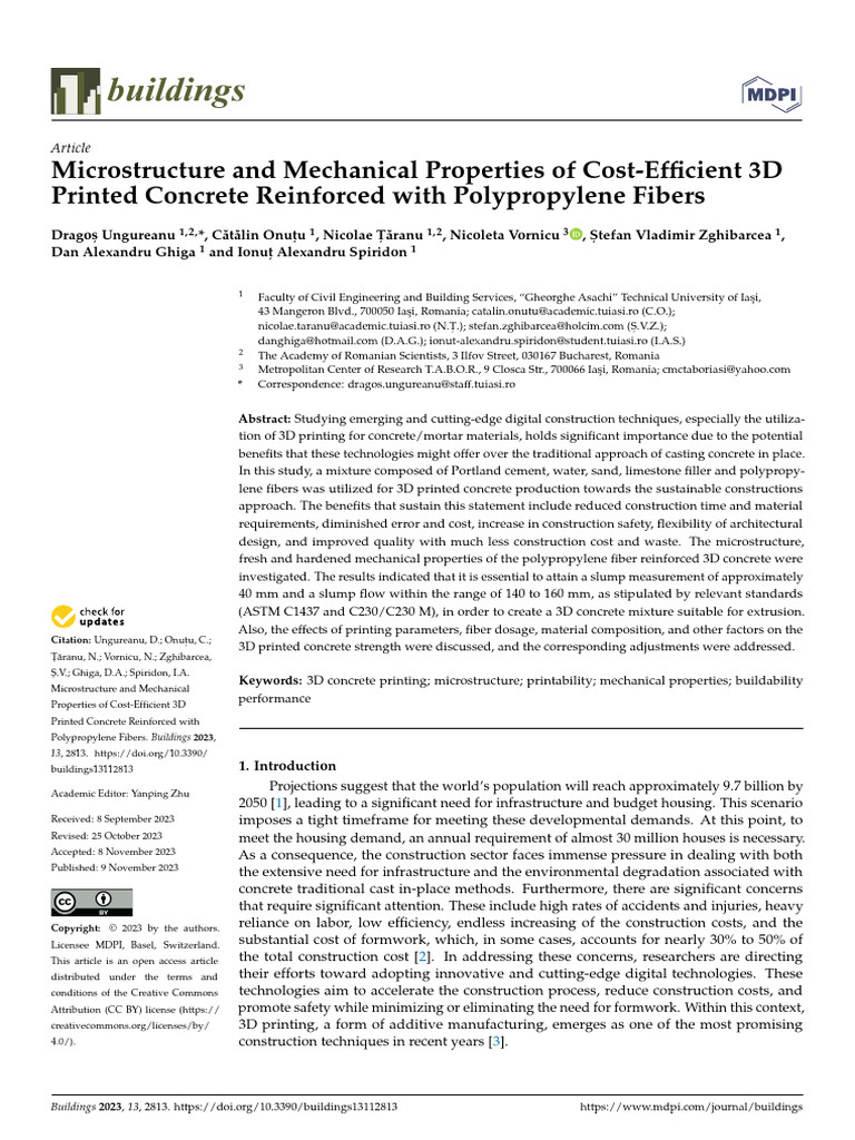 microstructure and mechanichal property | Download Free PDF | Concrete ...