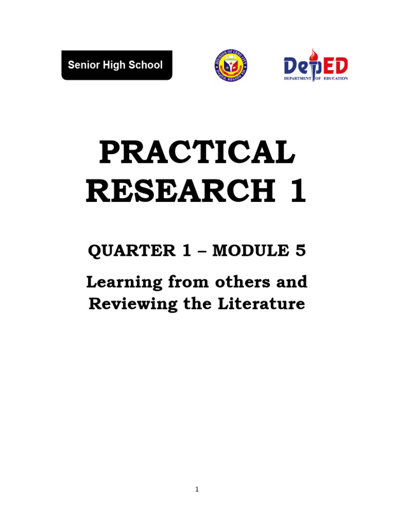 Literature Review in Practical Research | PDF | Citation | Academic Journal