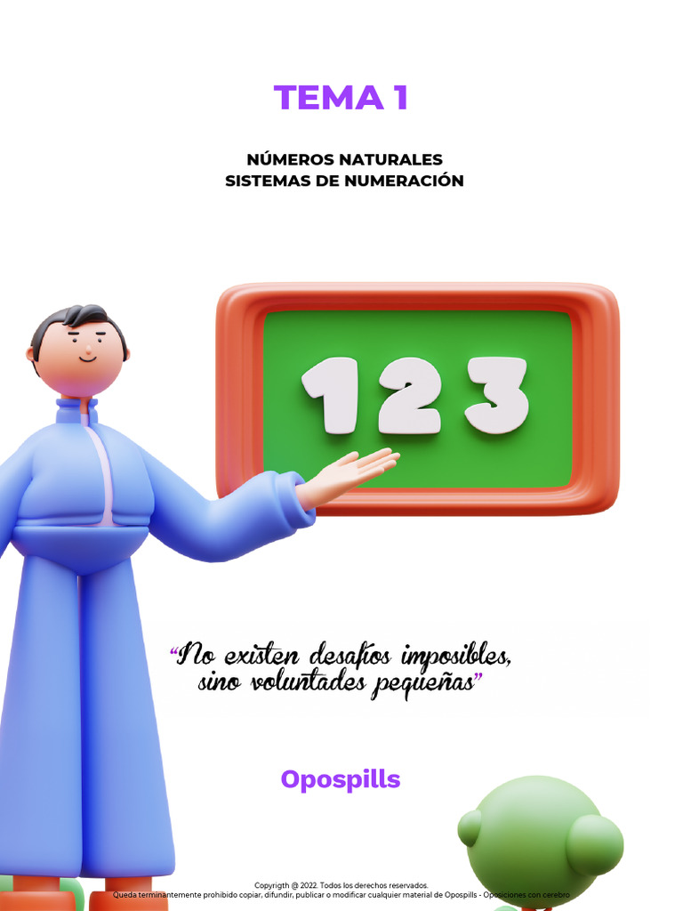 MatS_T1. Números Naturales. | PDF | Número natural | Conjunto (Matemáticas)