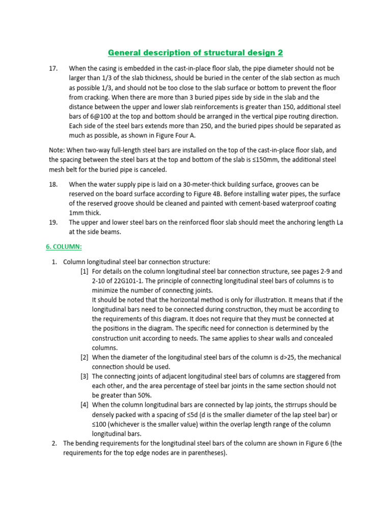 Translation Drawing 2 | PDF | Concrete | Beam (Structure)