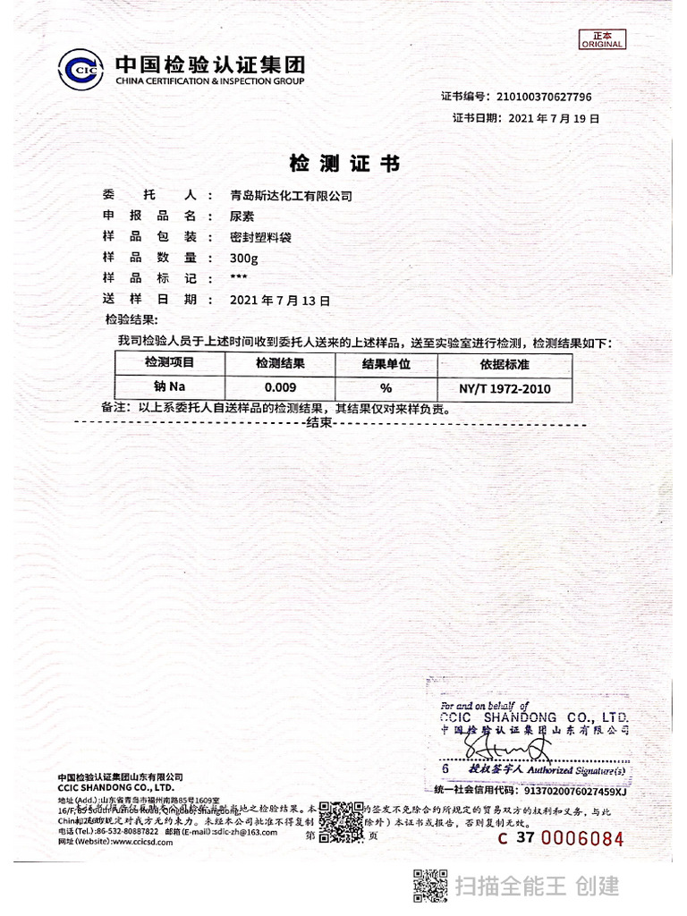 CCIC检测报告2 | PDF