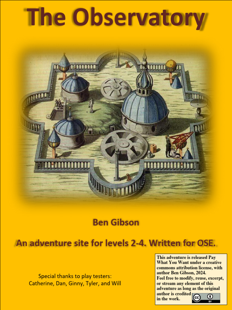 The Observatory | PDF | Basement | Astrological Sign