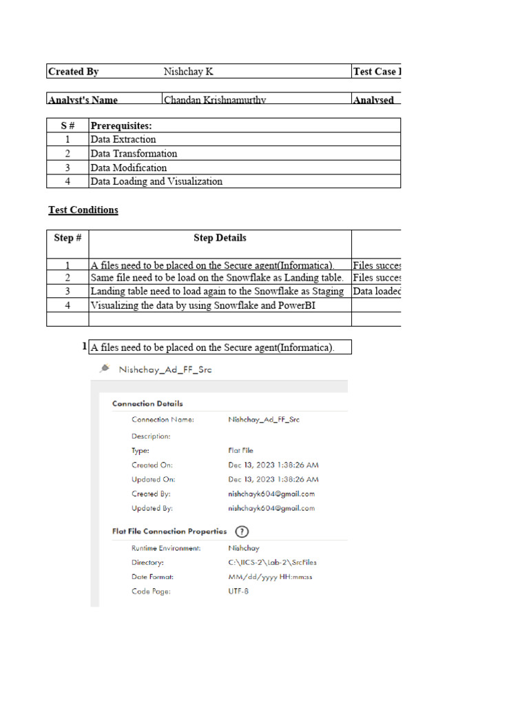 Test Case Document | PDF