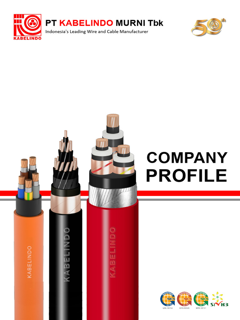 Kabelindo Company Profile | PDF | Electrical Wiring | Electrical Conductor