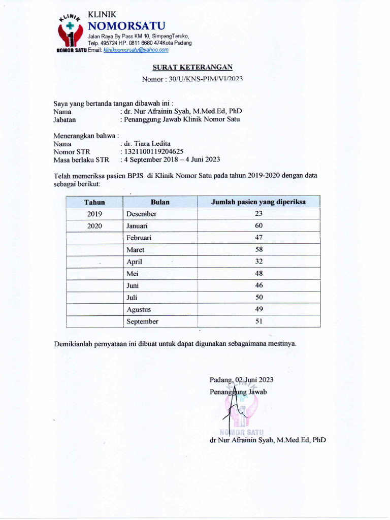 Scan Pasien Bpjs KNS | PDF