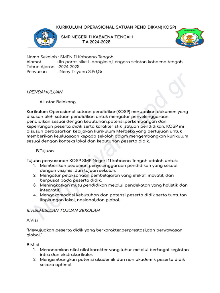 Kosp SMP | PDF | Karier & Perkembangan | Kajian Bahasa Asing