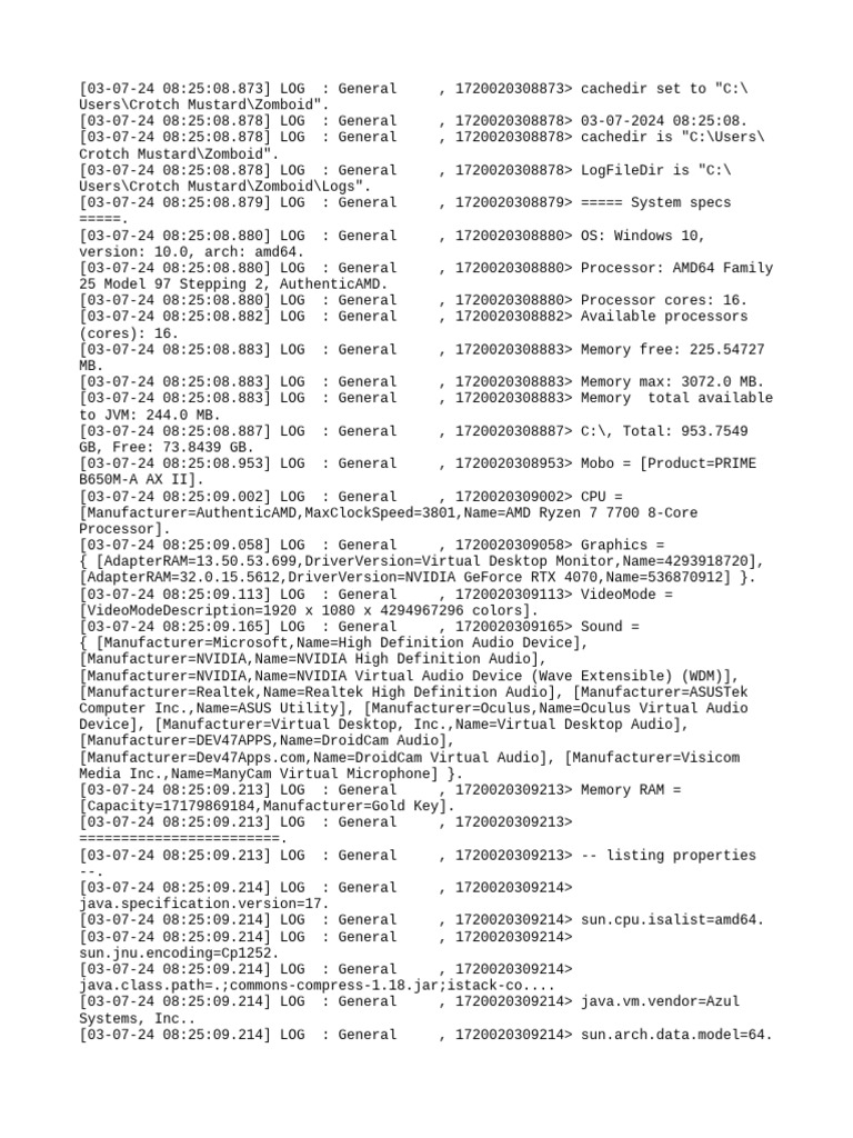 03 07 24 - 08 25 08 - DebugLog | PDF | Graphics Processing Unit | Virtual Machine
