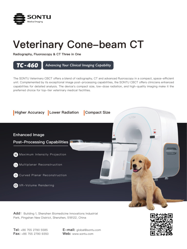 Veterinary CBCT 单页 | PDF | Ct Scan | Radiography