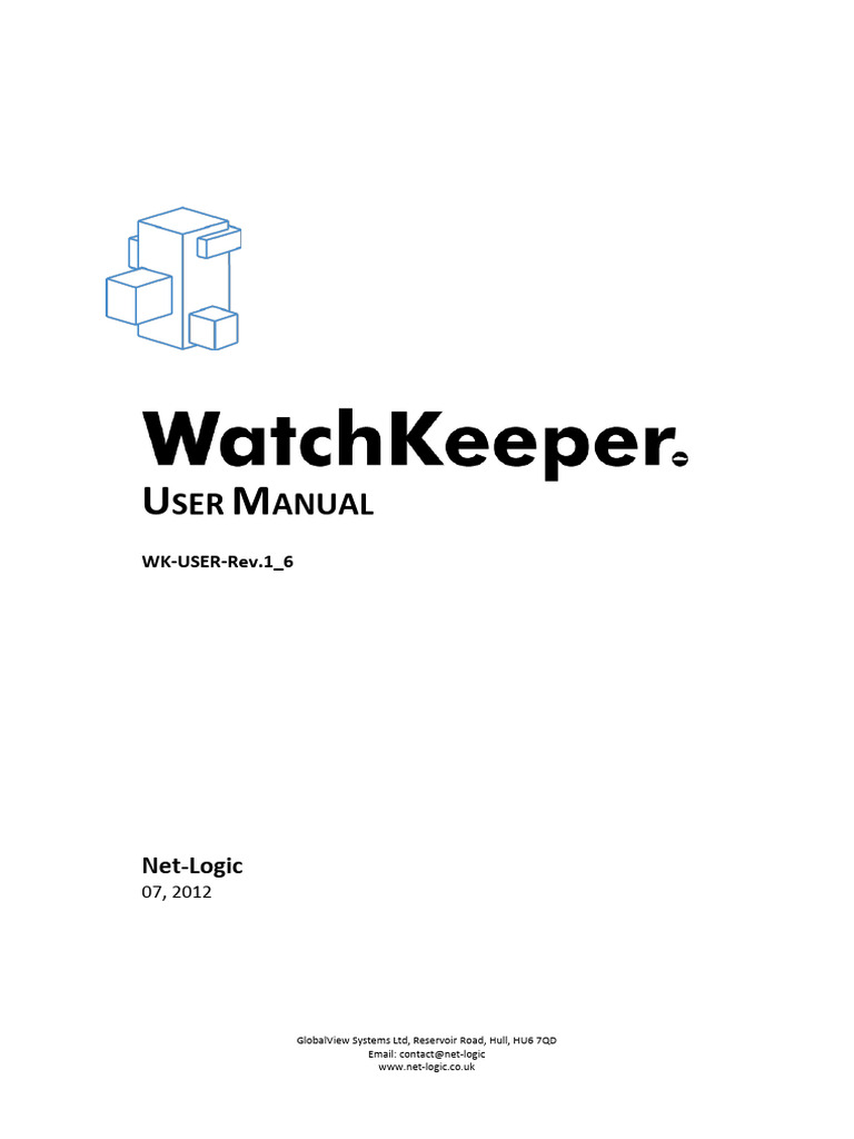WatchKeeper User Manual WK - USER - Rev1 - 6 | PDF | Computing | Telecommunications