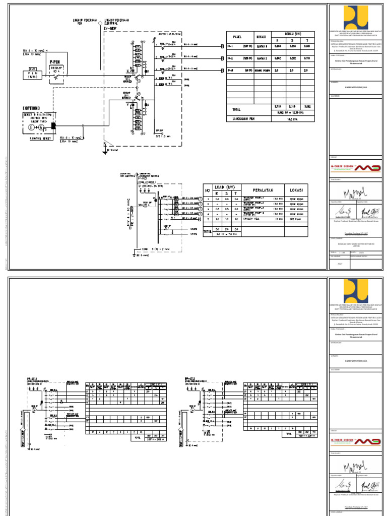 skema panel-panel listrik | PDF