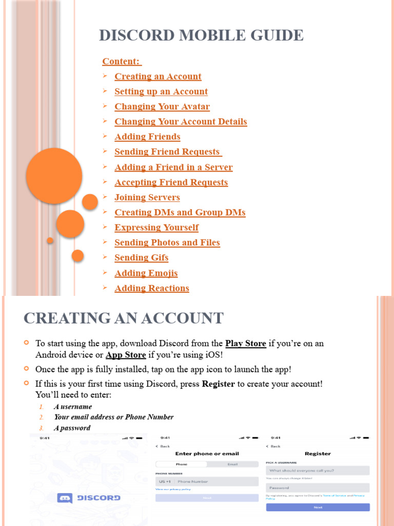 Discord Mobile Guide | PDF | Mobile App | Google Play