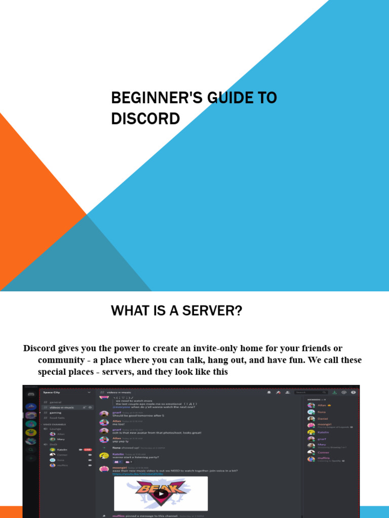 Beginner's Guide To Discord | PDF | Icon (Computing) | Application Software