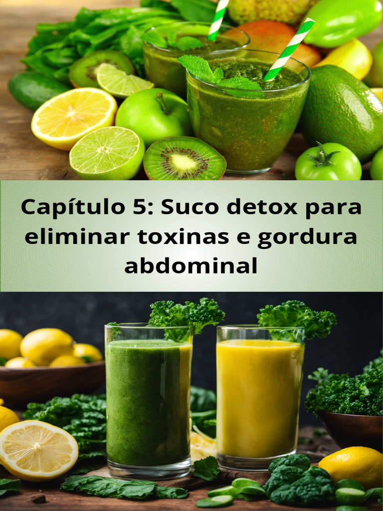 Recetas de Jugos Detox para Adelgazar | PDF | Agua | Bebida