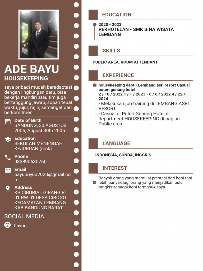 CV Bayu | PDF