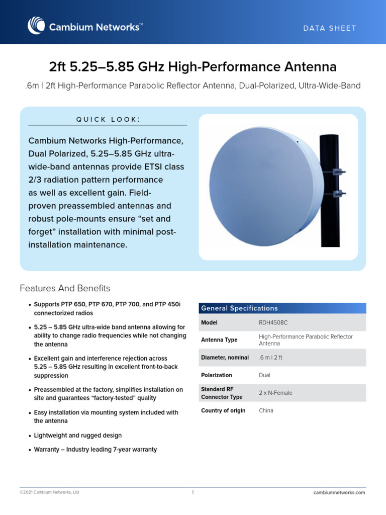 Explorasi Radio PTP Cambium 670 | PDF | Antenna (Radio) | Waves