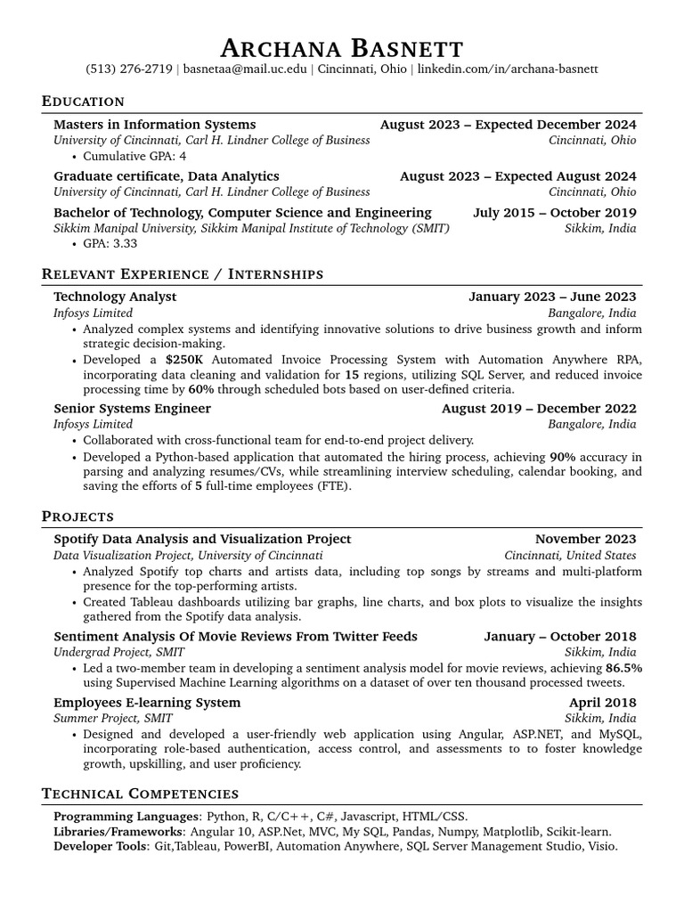 Archana | PDF | Data Analysis | Data