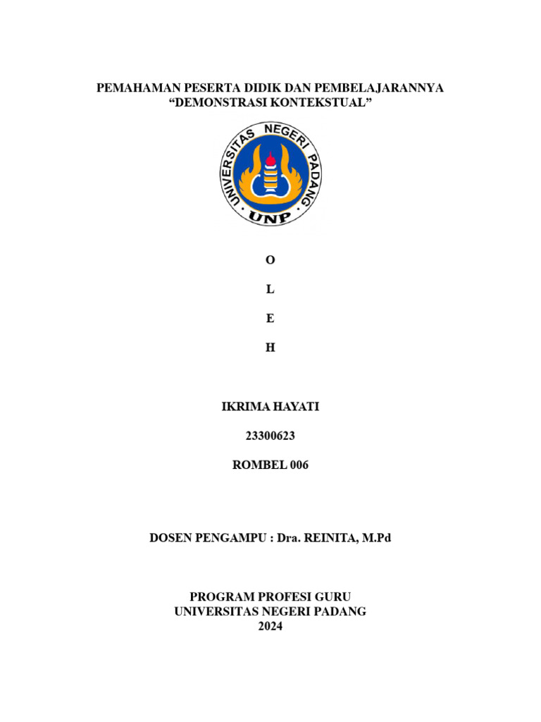 T3-5.a Demonstrasi Kontekstual - Menganalisis Asesmen Di Ruang Kelas | PDF