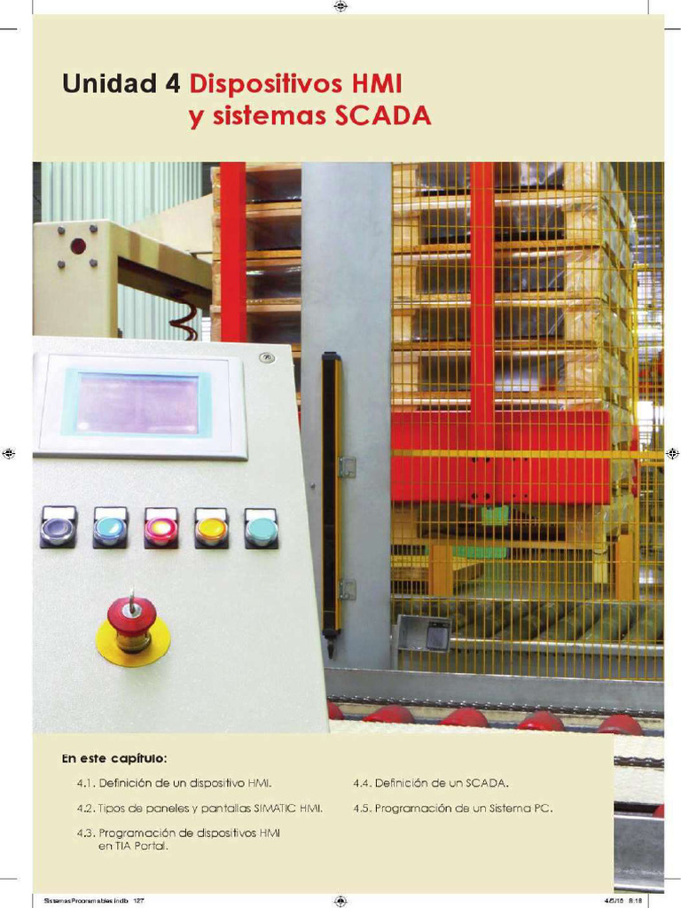 Unidad 4 sistemas HMI y sistemas SCADA | PDF Unidad 4 sistemas HMI y sistemas SCADA | PDF