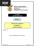 Grade 12 Baseline Marking Guideline 2025 | PDF