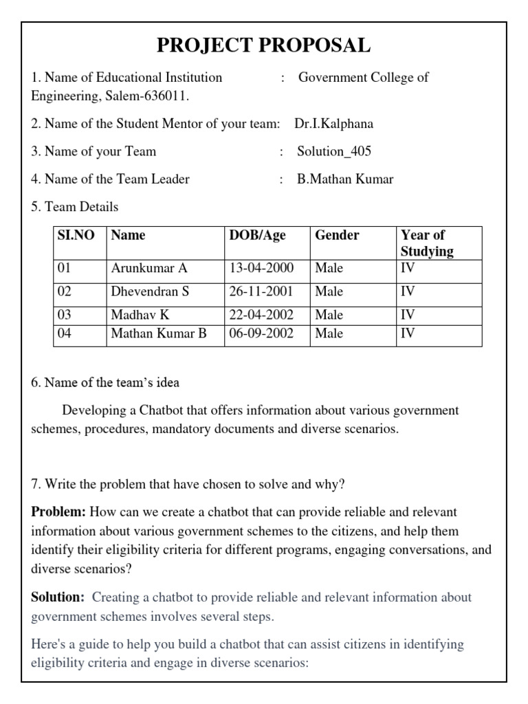 Project Proposal1 | PDF | Computing | Human Communication