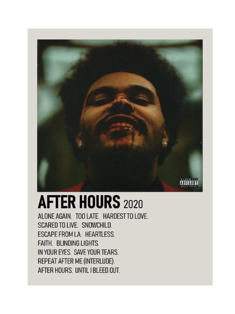 The Weeknd PST 2 | PDF