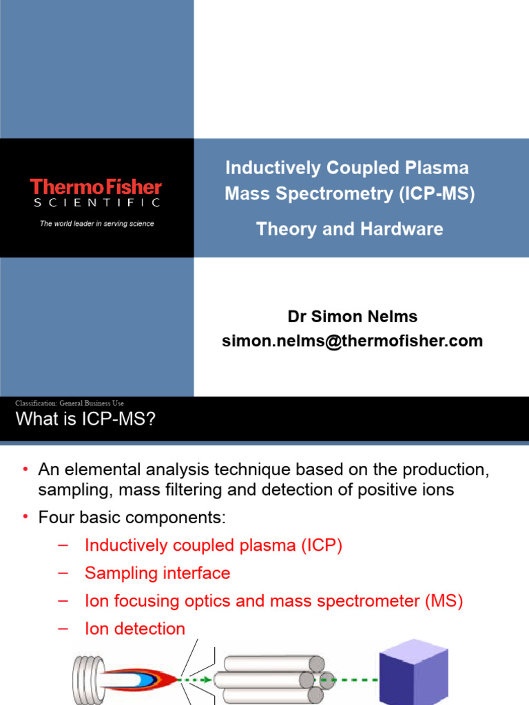 ICP-MS Theory and Operation | PDF | Physical Sciences | Analytical ...