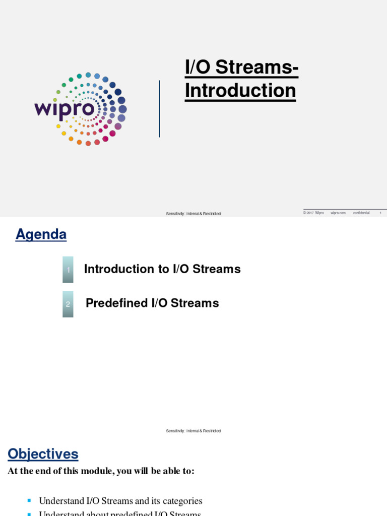 15io Streams Introduction Pdf Inputoutput Method Computer