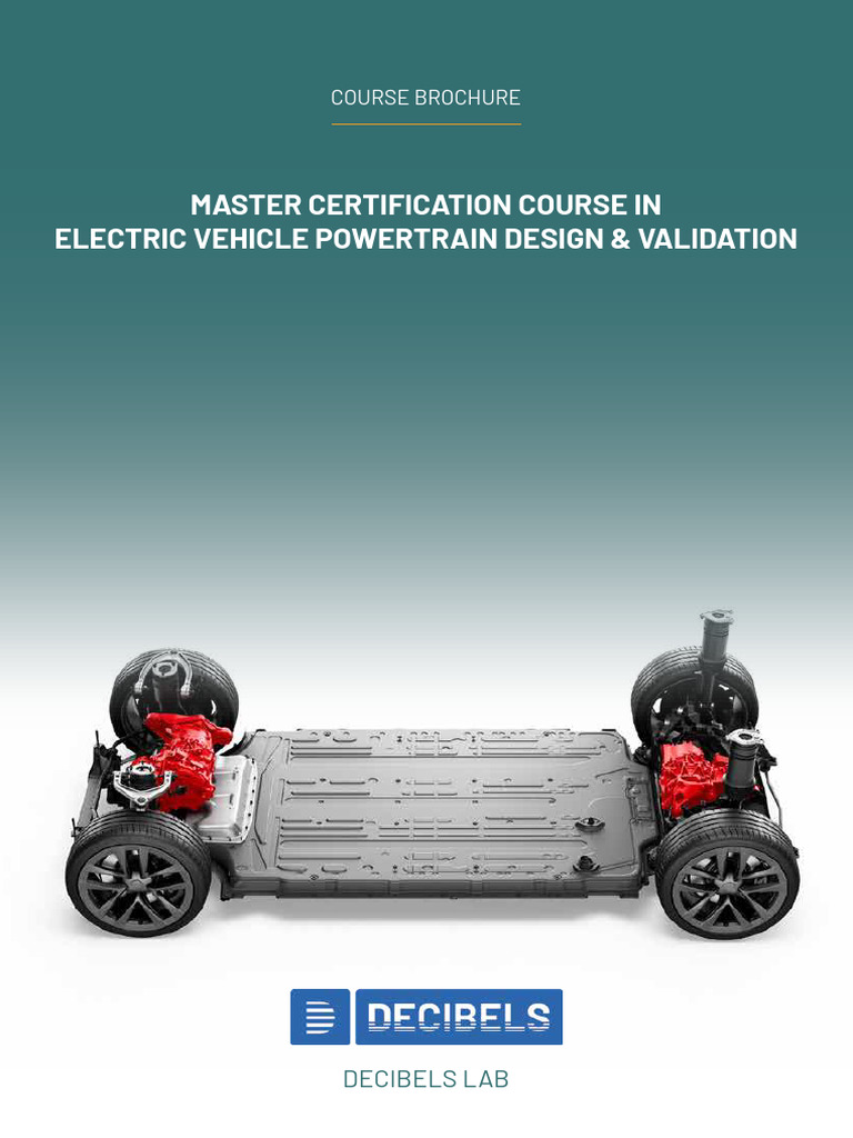EV Powertrain Design & Validation Course | PDF | Electric Vehicle ...