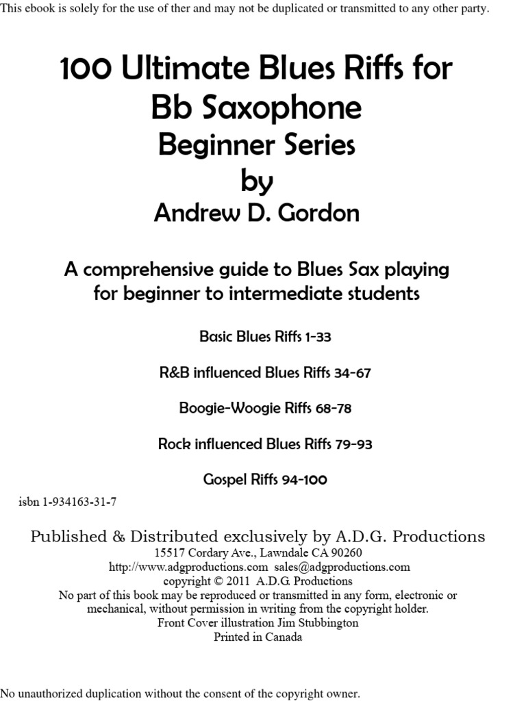 100ultbluesbegbbbeginner (2020!05!24 20-57-24 UTC) | PDF | Chord (Music ...