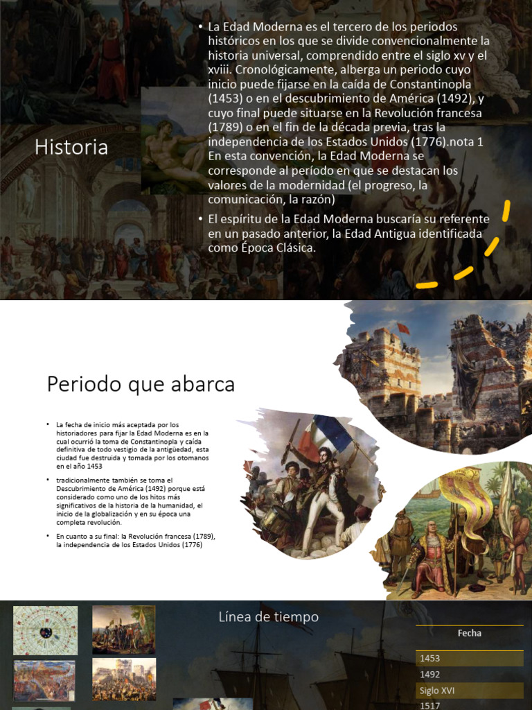 ppt de la edad moderna (1) | PDF | Período moderno temprano | Barroco