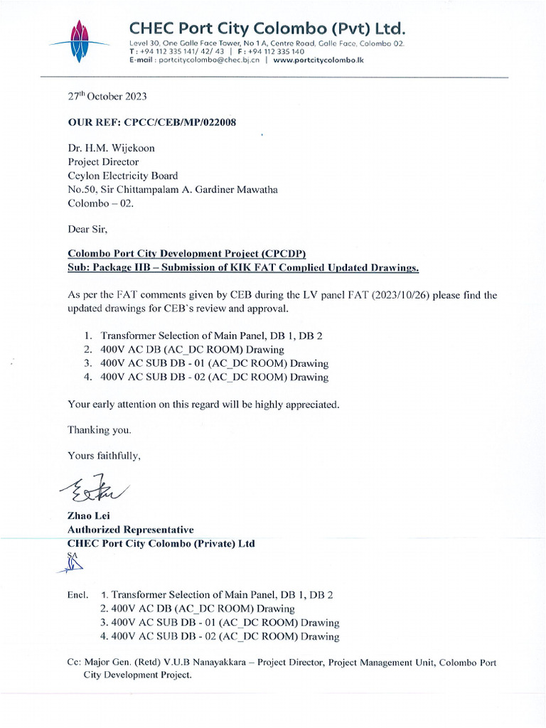 Package Iib Submission Of Kik Fat Complied Updated Drawings Pdf Manufactured Goods Power