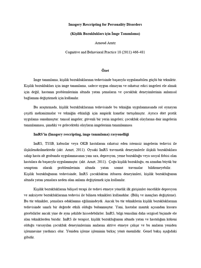 Arntz Makale Türkçe | PDF