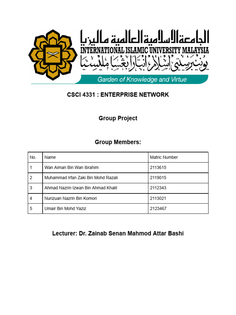 ENTNET PROJECT | Download Free PDF | Open Stack | Computer Network