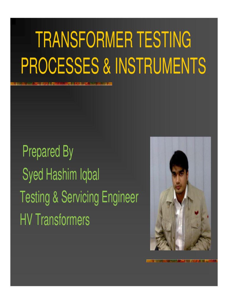 Testing Of Transformers (Updated) | Download Free PDF | Transformer ...