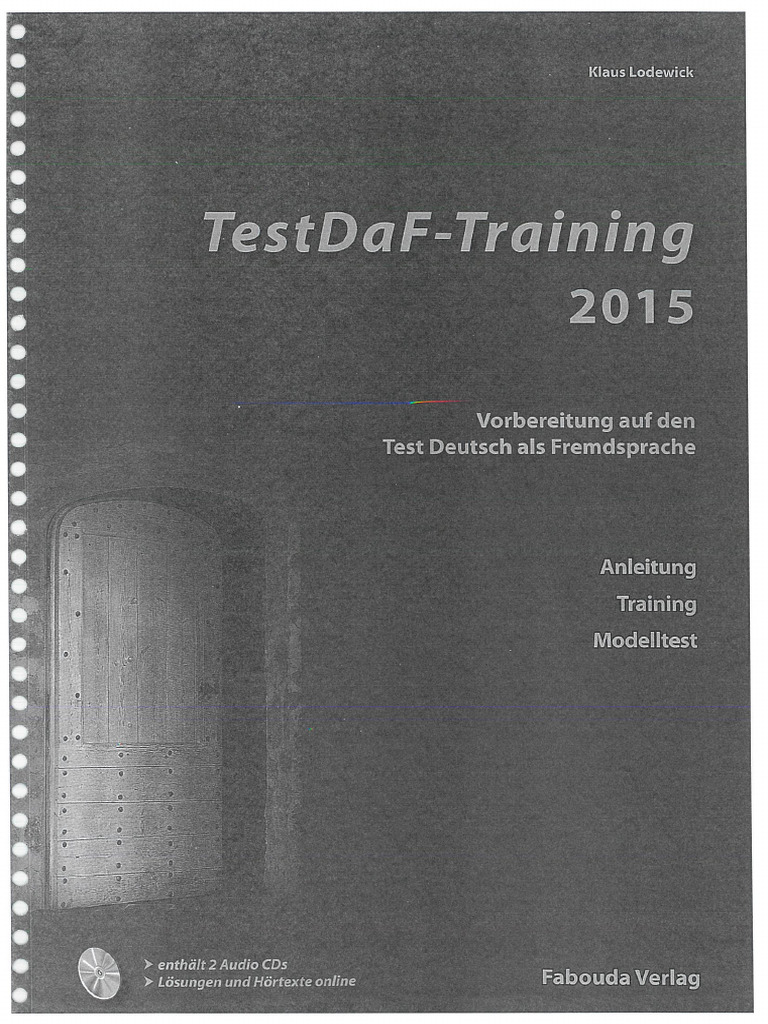 TestDaF Training | PDF