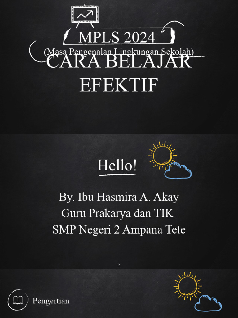 MPLS Belajar Efektif HASMIRA | PDF | Kesehatan Holistik