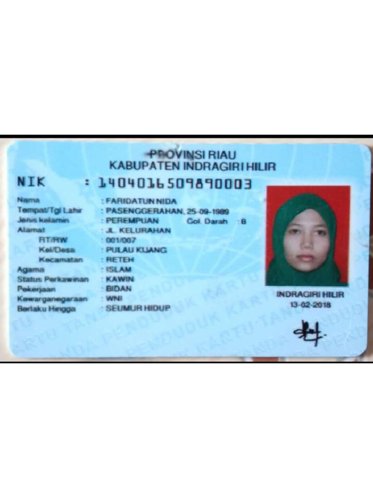 Foto KTP Farida | PDF