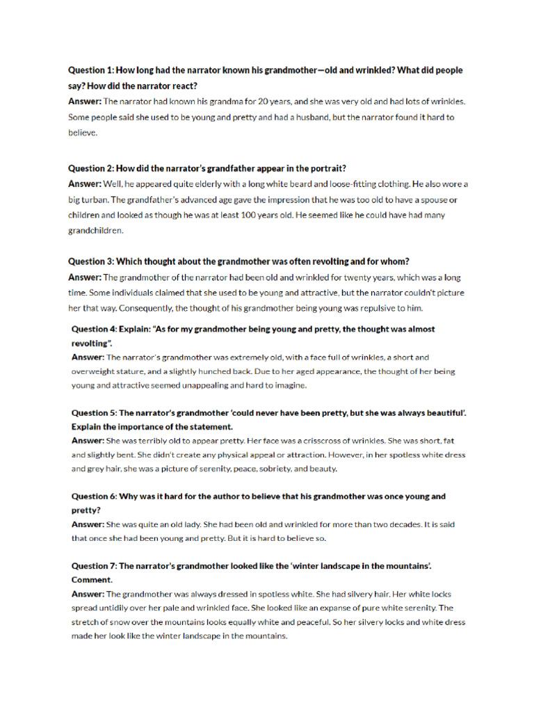 Class 11 Eng Ch1 Notes | PDF