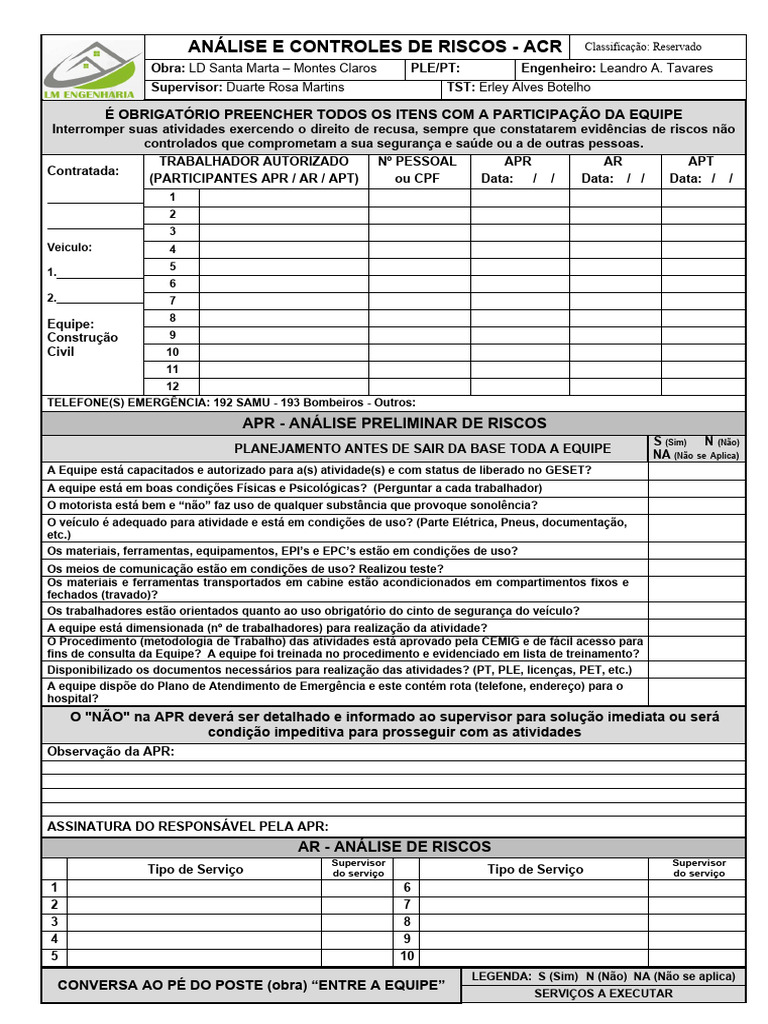 ACR - Construção Civil | PDF