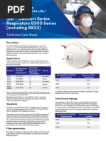 3M Disposable Respirator 1860, 1860S, N95: Technical Data Sheet | PDF ...