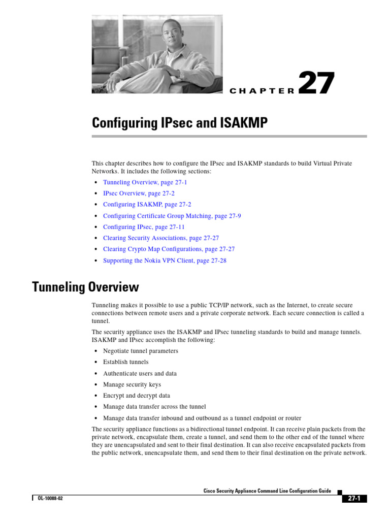 Configuring Ipsec And Isakmp Pdf Port Computer Networking Espionage Techniques