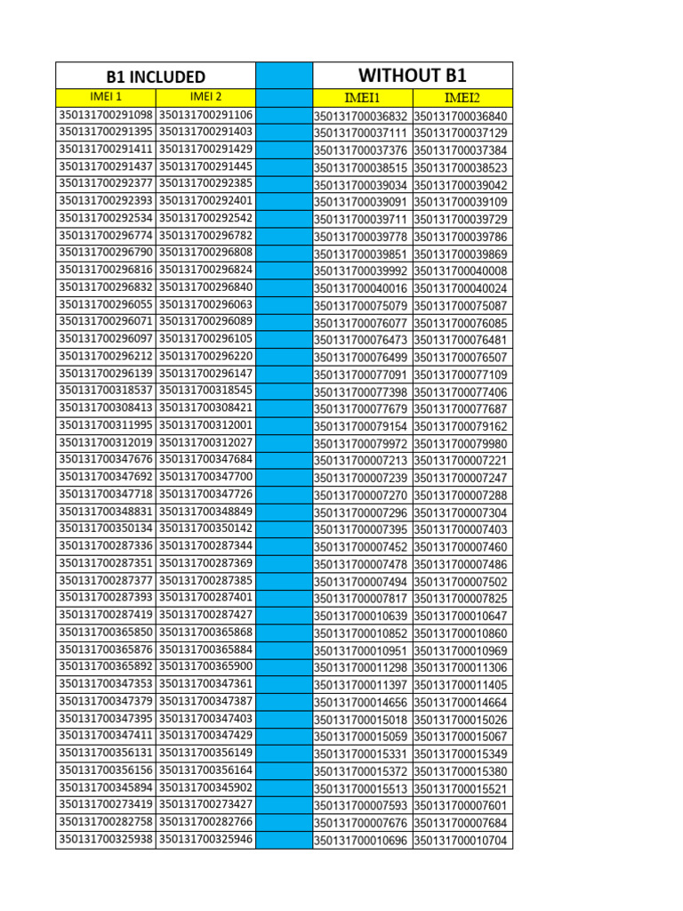 Lite Sheet B1 | PDF