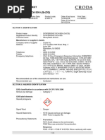 Synperonic A7-LQ Safety Data Sheet | PDF | Personal Protective ...