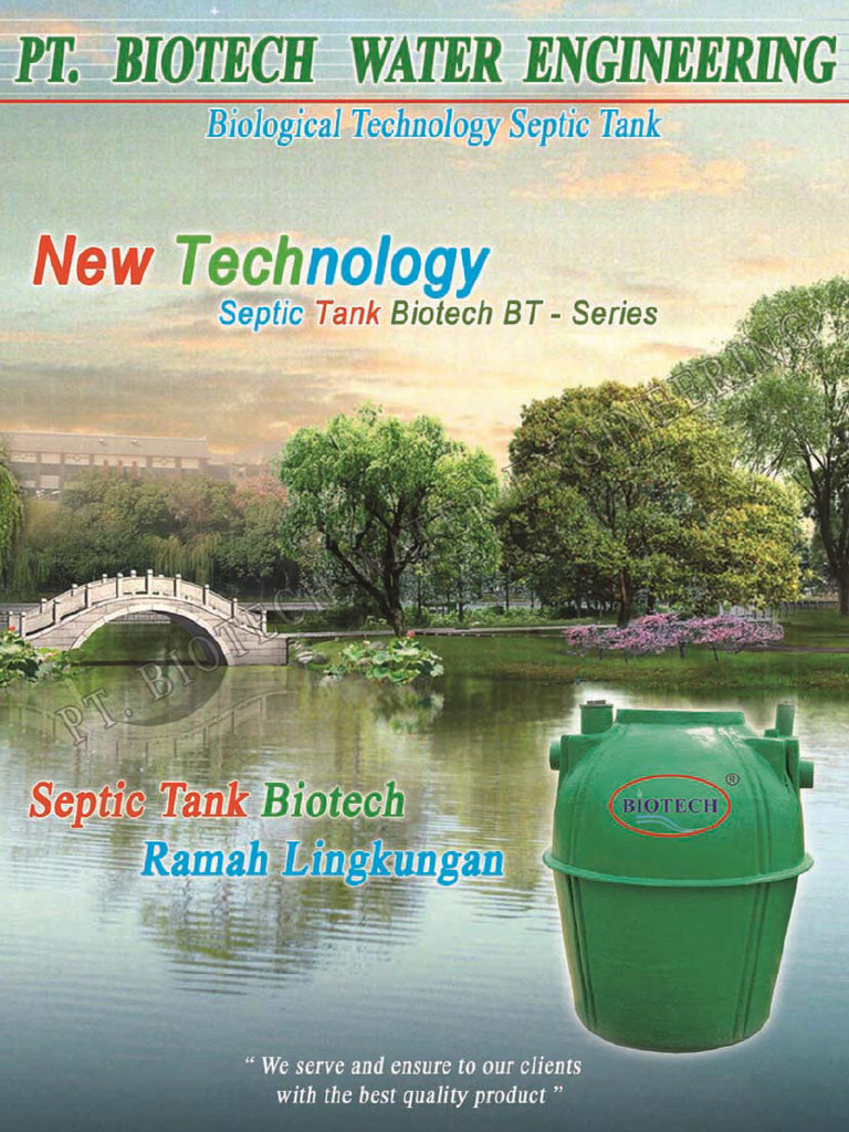 Catalog Product - Septictank Biotech | PDF