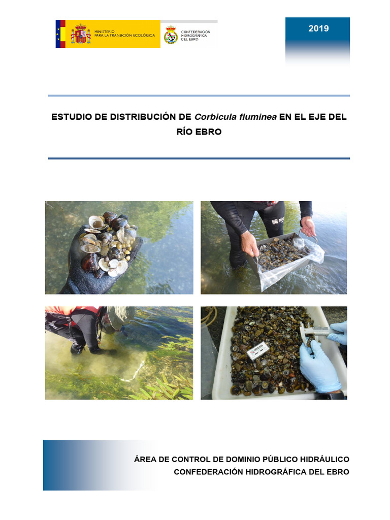 Conf Hidro Ebro_2019 Estudio de Distribución de Corbicula Fluminea en El Eje Del Río Ebro | PDF ...