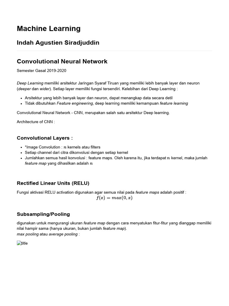 CNN with Keras for MNIST Classification | PDF | Machine Learning ...