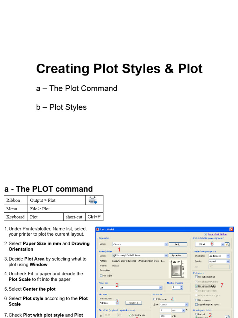 Create Layouts Plots Layers Standard | PDF | Printing | Software