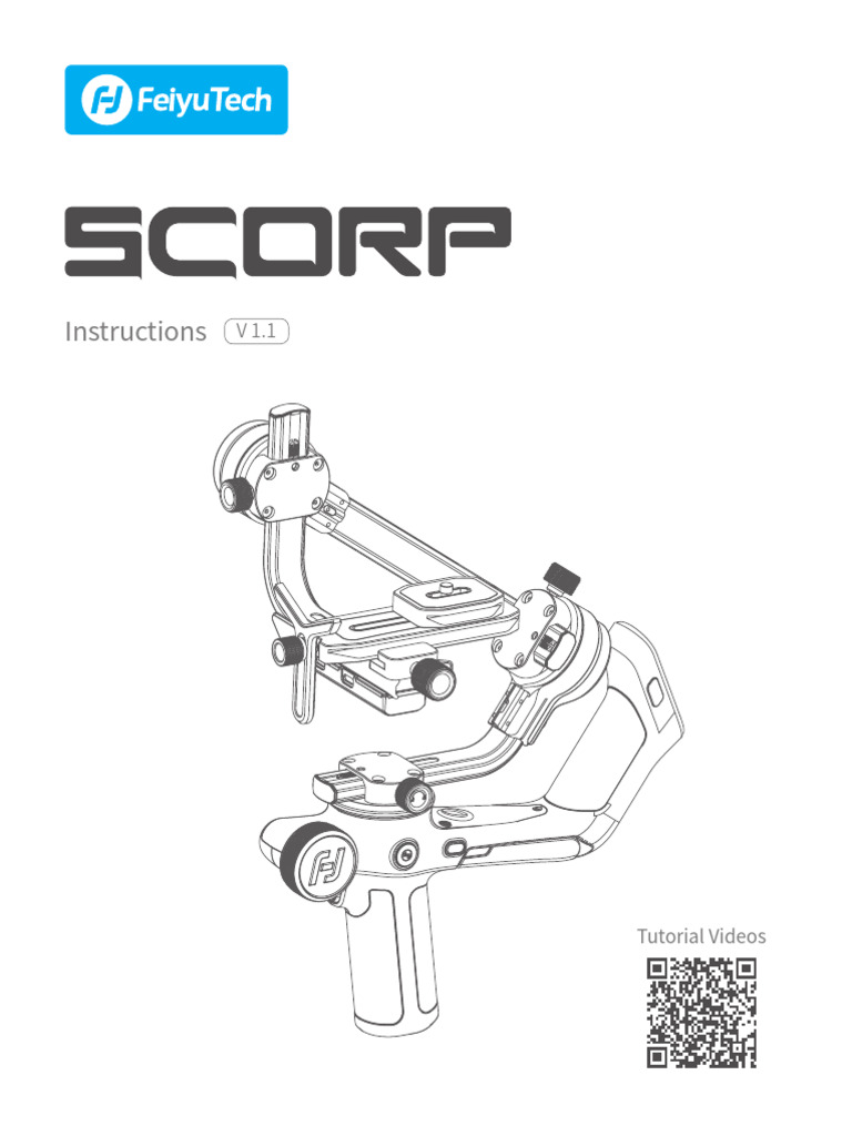 Manual Usuario Gimbal Scorp | PDF | Camera | Tripod (Photography)