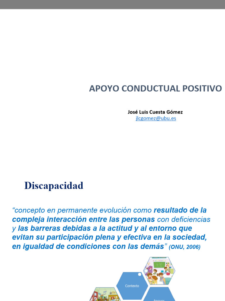 Apoyo Conductual Positivo | PDF | Comportamiento | Invalidez Apoyo Conductual Positivo | PDF | Comportamiento | Invalidez